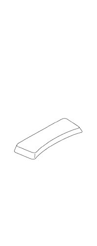 Kohler K84252WH One Piece Toilet Tank Led Only(Cover Only)