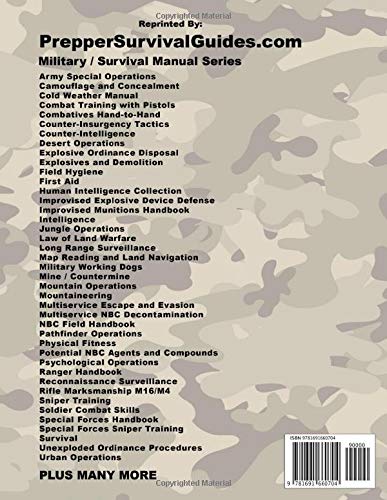 U.S. Army Improvised Munitions: Official TM 31-210 - 6 x 9 inch size - 258 Pages - (Prepper Survival Army)