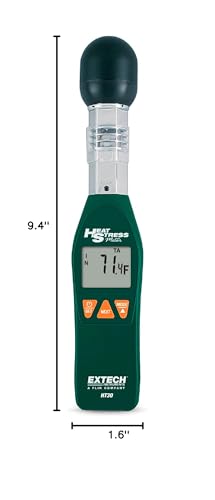 Extech HT30 Heat Stress WBGT Meter , black