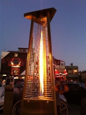 Lava Heat Italia Outdoor Patio Heater Cover - Silver