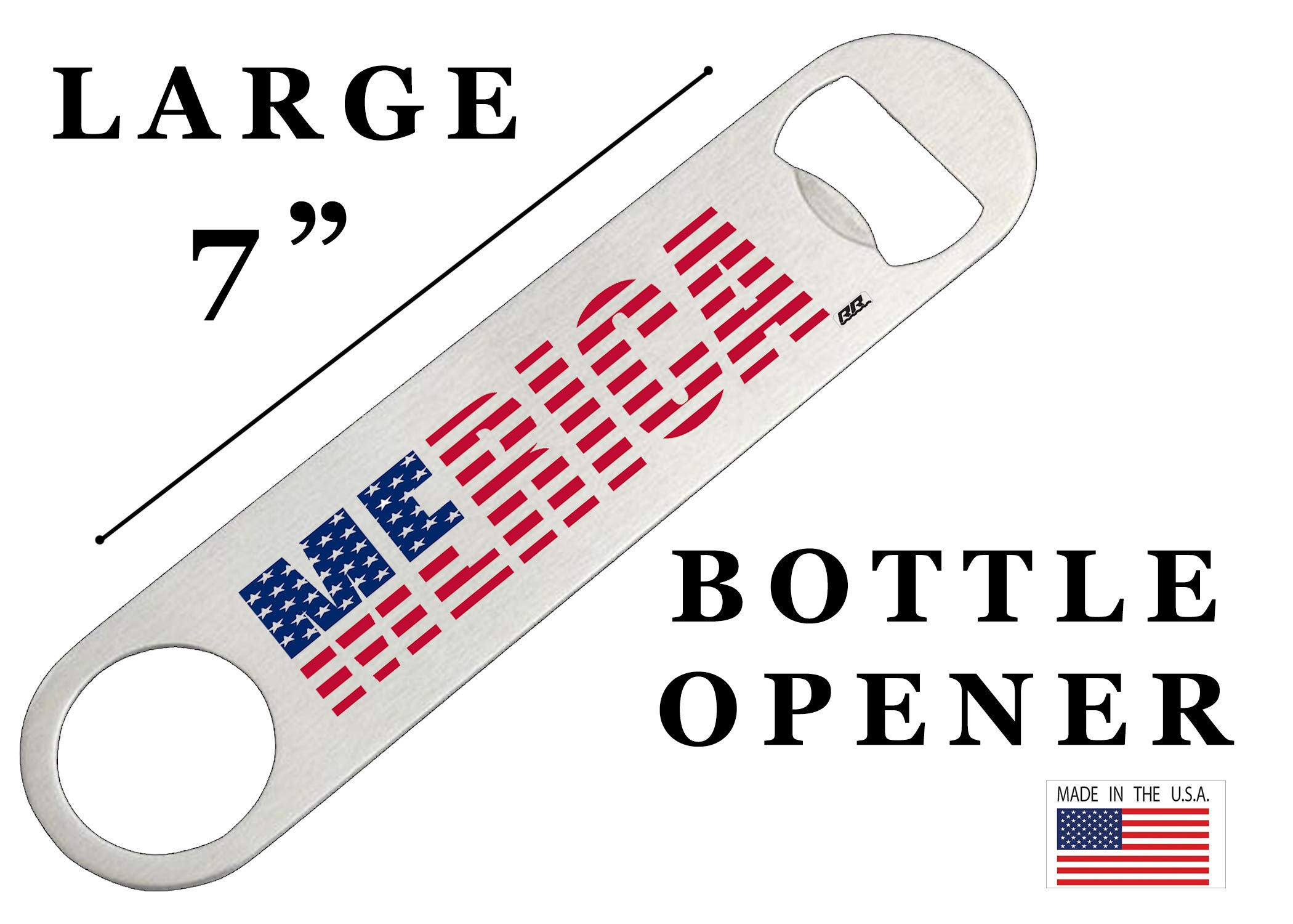 Funny Merica USA Flag Speed Bottle Opener Heavy Duty Gift Patriotic United State Of America US