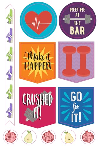 Essentials Health & Fitness Planner Stickers (Set of 325 Stickers)