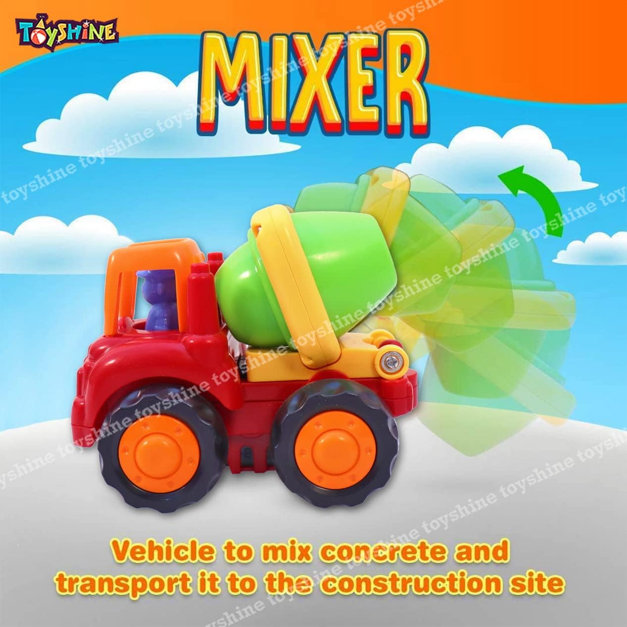 Toyshine Unbreakable Automobile Car Toy Set