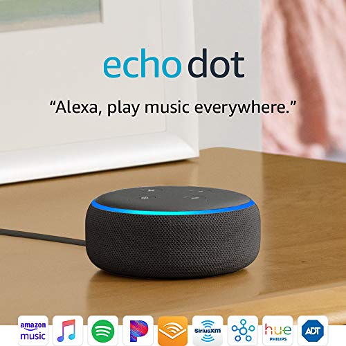 Echo Dot (3rd Gen) Charcoal Bundle with Sengled Wi-Fi Smart Bulb