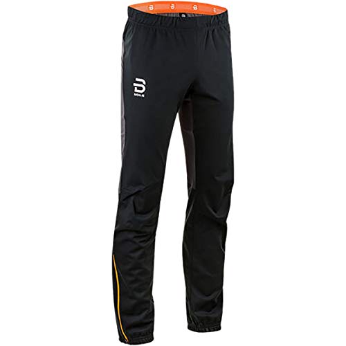 Daehlie Men's Power Pant - Classic Cross Country Skiing Wind and Water Resistant Pants, Black, Small