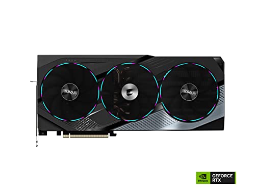 GIGABYTE AORUS GeForce RTX 4070 Ti Elite 12G Graphics Card, 3X WINDFORCE Fans, 12GB 192-bit GDDR6X, GV-N407TAORUS E-12GD Video Card