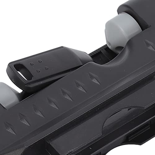 Electric Fishing Line Knotting Tool, ABS Stainless Steel Black Sub Front Wire Winder Fishing Accessories Black