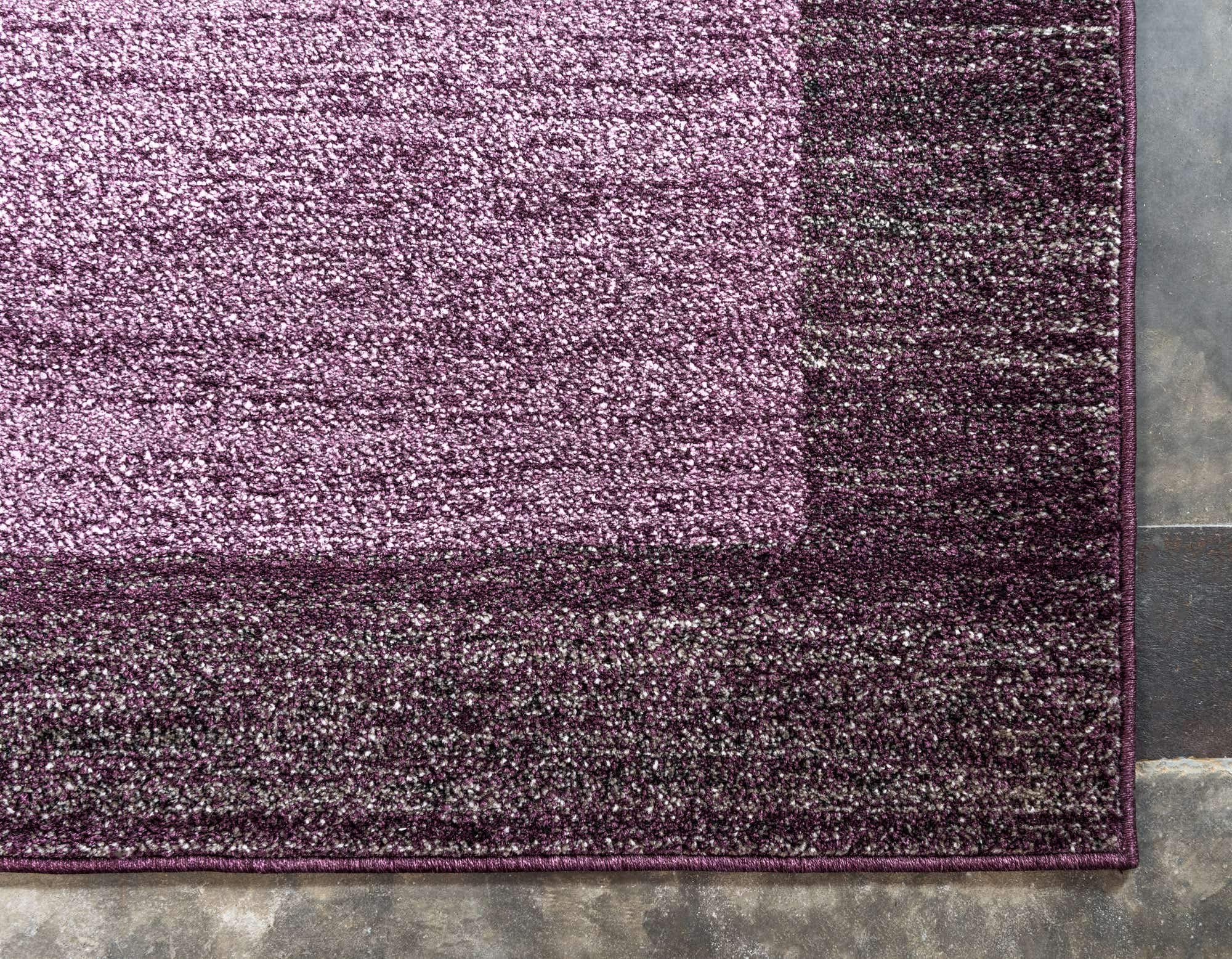 Unique Loom Del Mar Collection Area Rug - Abigail (2' 2" x 3' 1" Rectangle, Violet)