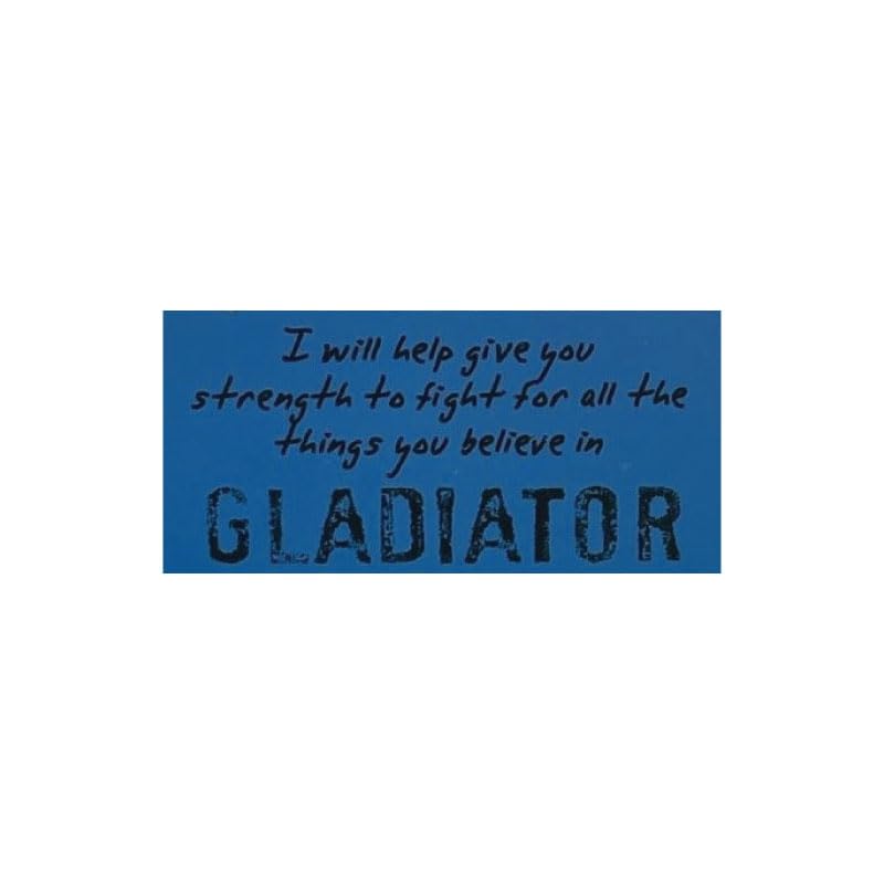 Watchover Voodoo 3-Inch Gladiator - Handcrafted Gift to Bring Good Luck and Positivity Everywhere You Go