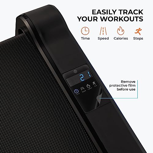 Lifepro Smallest Portable 30in Walking Pad Under Desk Mini Treadmill, Under Desk Small Work Desk Compact Mini Treadmill - Max Speed 3 MPH, 220 Lbs Max Weight, Home & Office Mini Walking Pad Treadmill