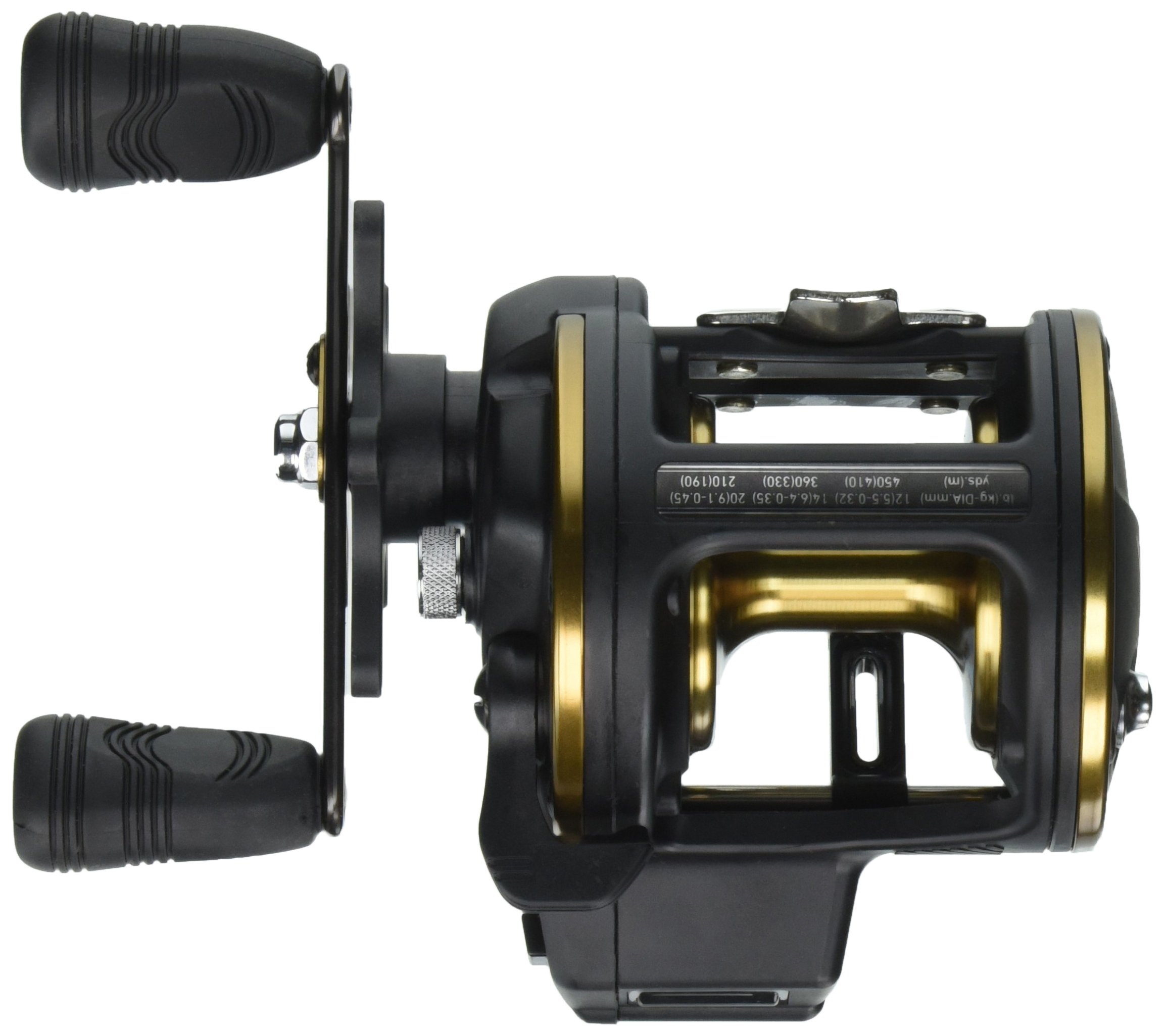 Daiwa SG27LC3BW Sealine SG-3B Line Counter Reel, W/Dual Paddle Handle, Heavy, Black