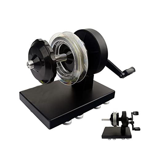 ELUSSO Fishing line Spooler Machine Fishing Line Winder Winder Multi-Function Winder System Reversible Winder Fishing Line Winder Equipment