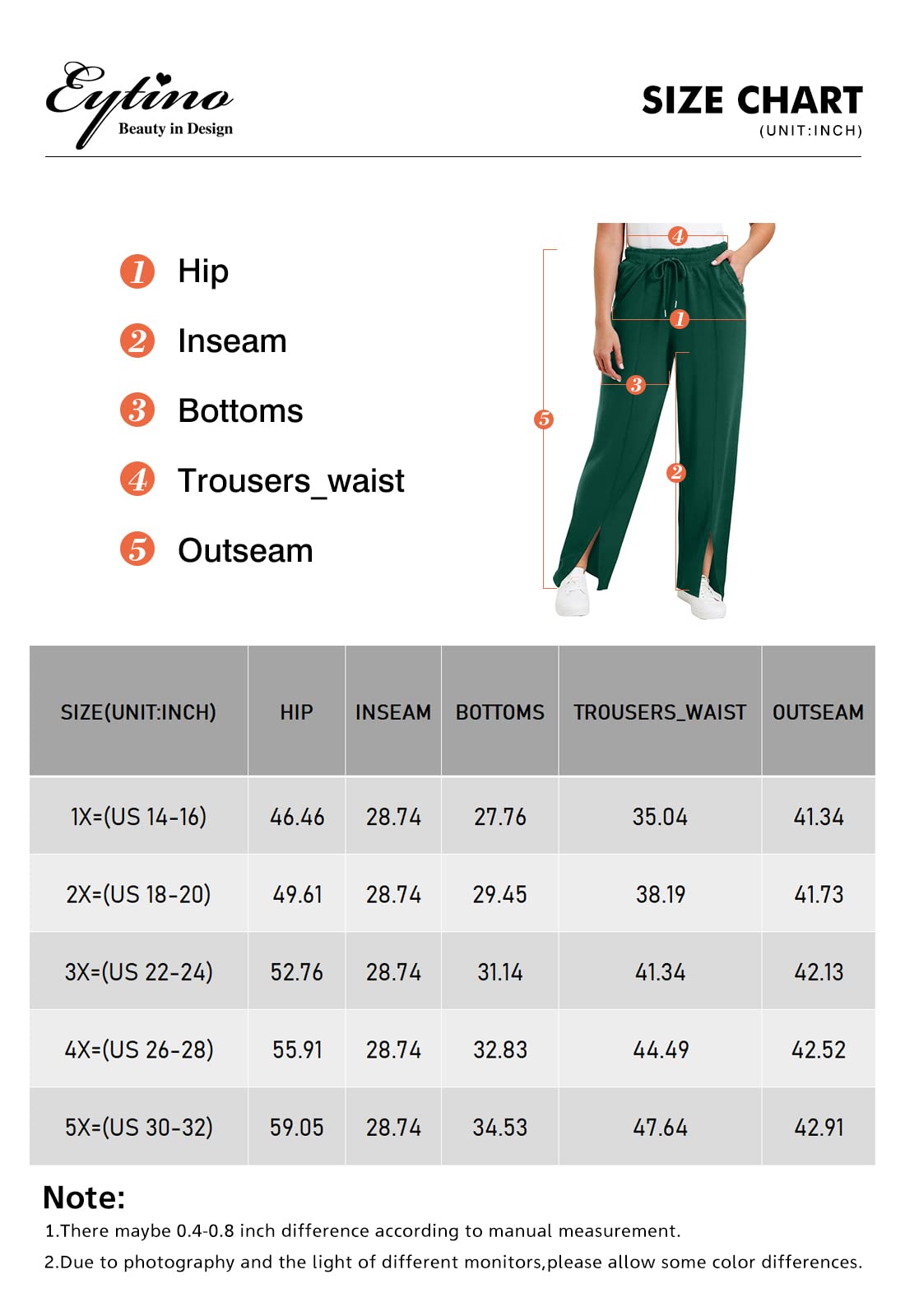 Eytino Womens Plus Size Comfy Lounge Pants Active Yoga Sweatpants Stretchy Jogger Workout Pants with Pockets,2X Gray