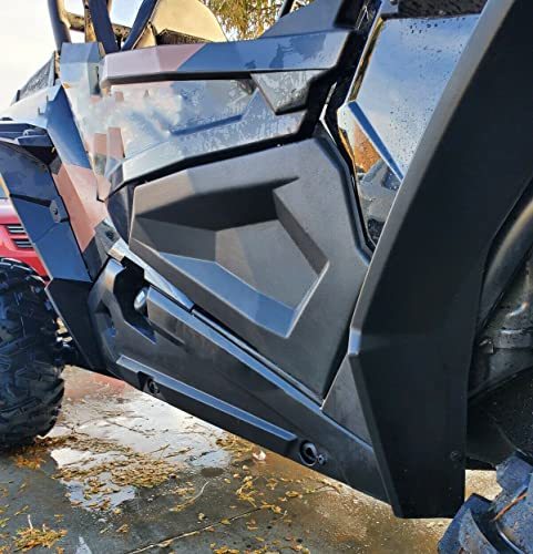 ECOTRIC 2879509 Lower Door Panels Insert Kit Compatible with 2014-2023 Polaris RZR 900 1000 XP S Turbo 2 Door W/OEM Style Frame