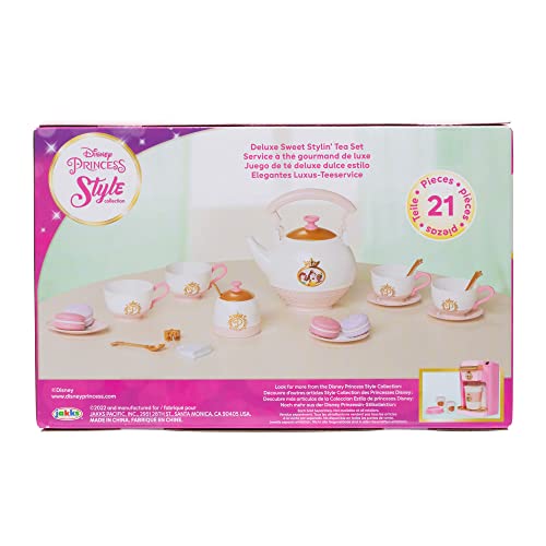 Disney Princess Style Collection Tea Set for 4! includes 21 Pieces [Amazon Exclusive]