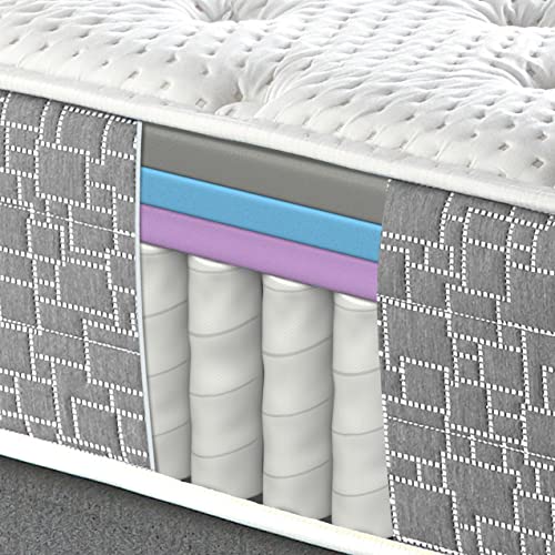 Tulo by Mattress Firm | 11 INCH Memory Foam Plus Coil Support Hybrid Mattress | Bed-in-A-Box | MED Firm Comfort | Queen