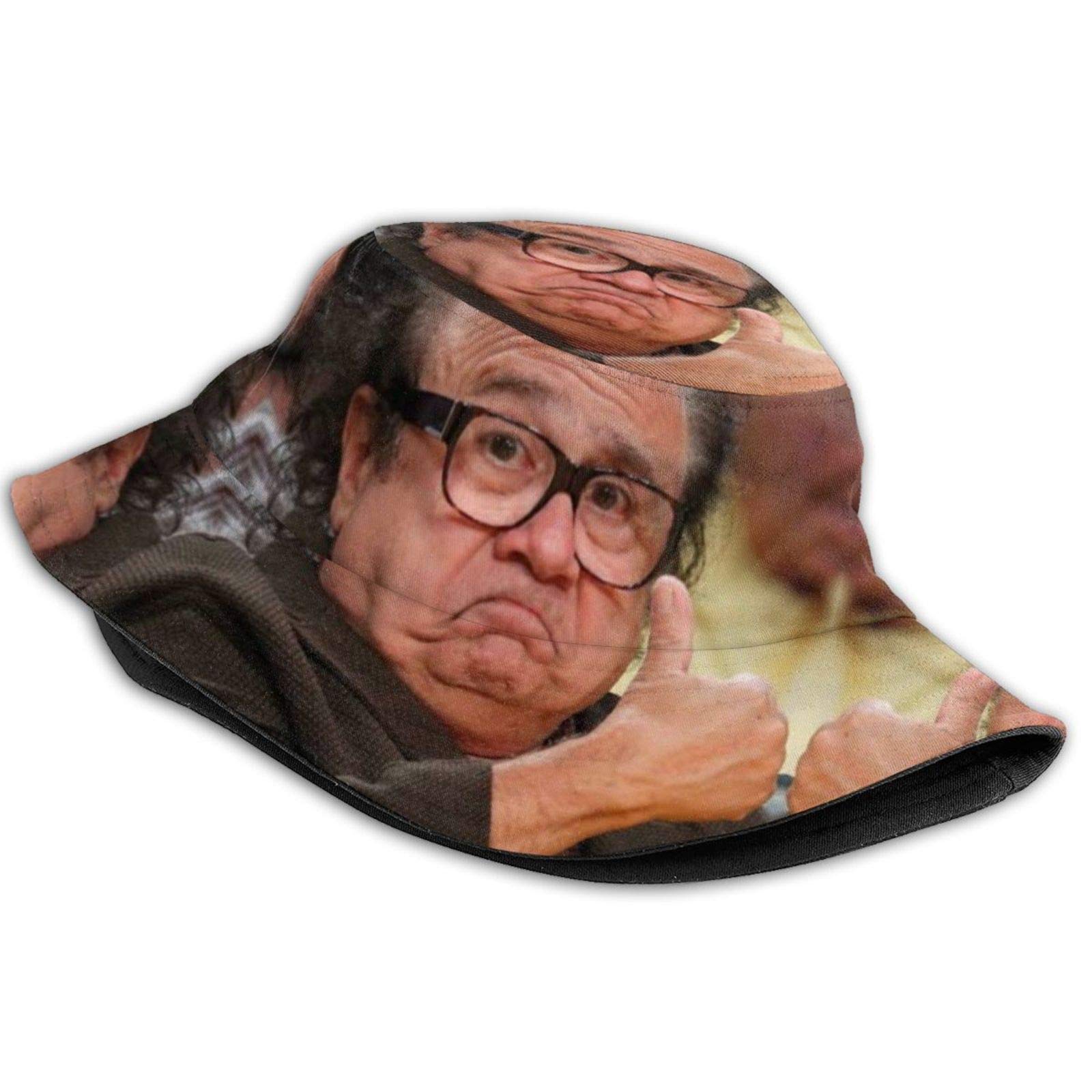 Dann-Y Devit-O Approves Unisex Bucket Hat Summer Travel Beach Sun Hats Outdoor Cap