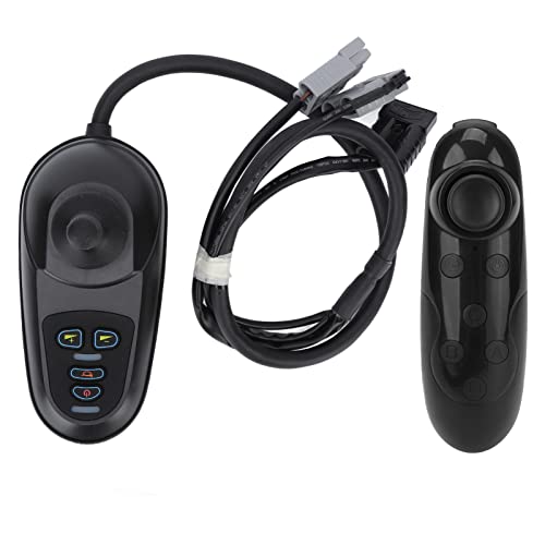 Emoshayoga Electric Wheelchair Joystick, Intelligent Precise Flexible Joystick Controller Universal 360° Free Steering for Power Chair