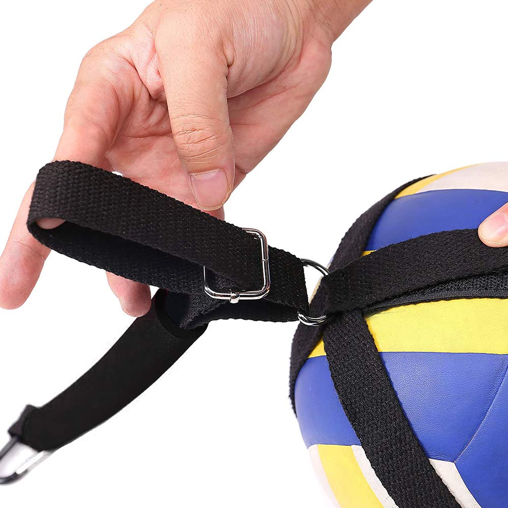 Denpetec Volleyball Practice Net Volleyball Spike Trainer Volleyball Training Equipment Length Adjustable