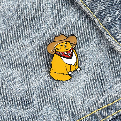 Enamel Pins for Backpacks, Cute Pins Brooches Set for Jacket Hats fits Men Women Boys and Girls
