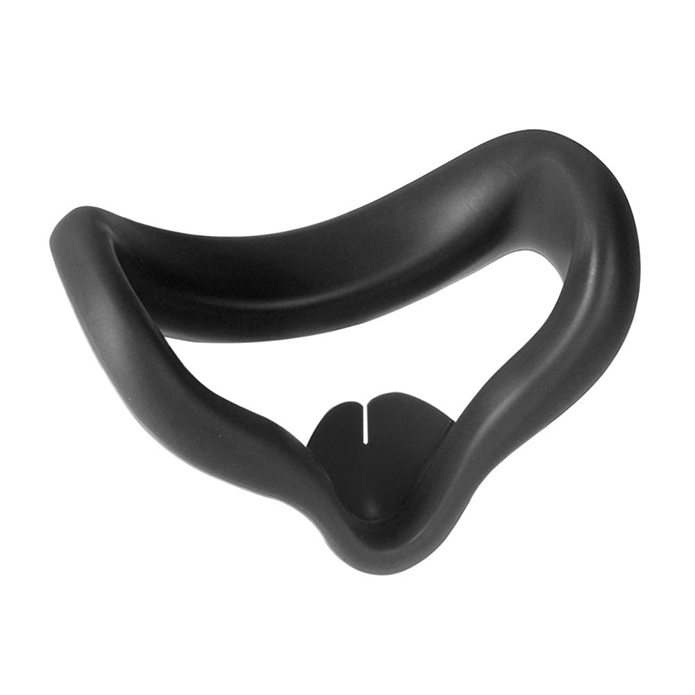 Denpetec VR Silicone Cover Interfacial for Oculus Quest 2 Eye Protect Cover Accessories,Sweatproof Lightproof Anti-Leakage,Easy to Replace and Install.