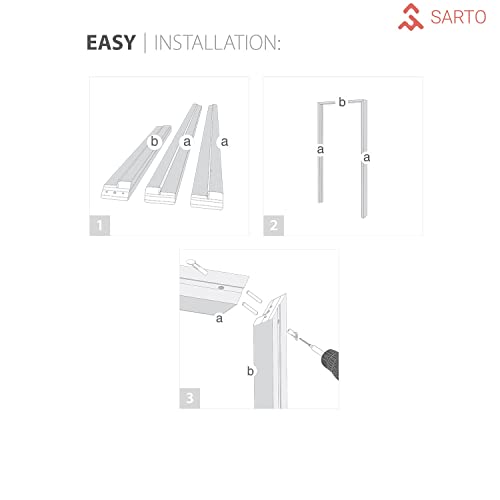 Solid French Door 42 x 80 inches | Quadro 4088 Nebraska Grey with Frosted Glass | Single Regular Panel Frame Trims Handle | Bathroom Bedroom Sturdy Doors