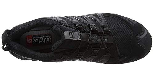 Salomon Men's XA PRO 3D Gore-TEX Trail Running Shoes, Black/Black/Magnet, 9.5