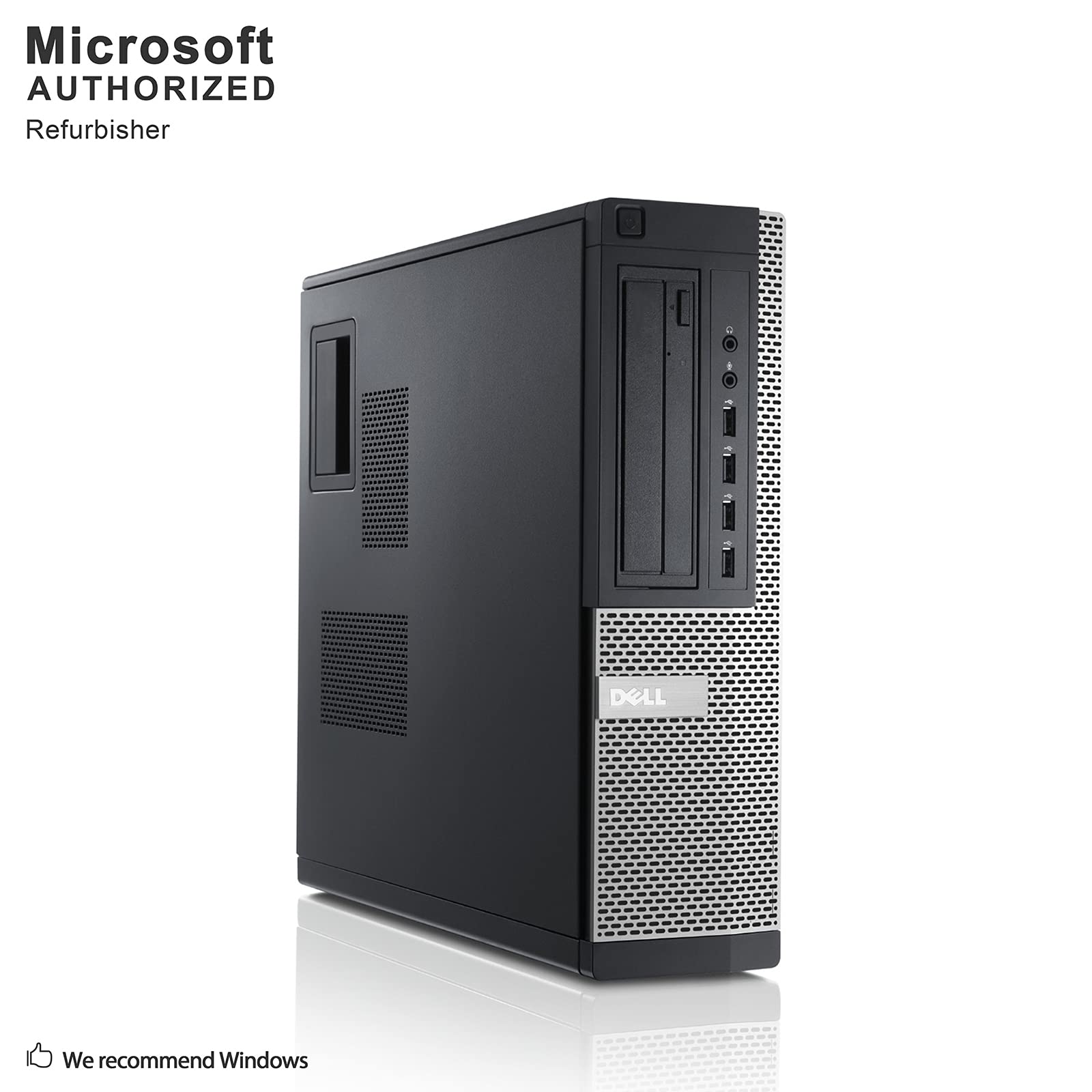 Desktop Computer Package Compatible With Dell OptiPlex 990, Intel Core i5, 16GB RAM, 2TB HDD, DVD, 20 Inch Monitor, Keyboard, Mouse, Bluetooth and WiFi Adapters, Windows 10 Pro (Renewed)