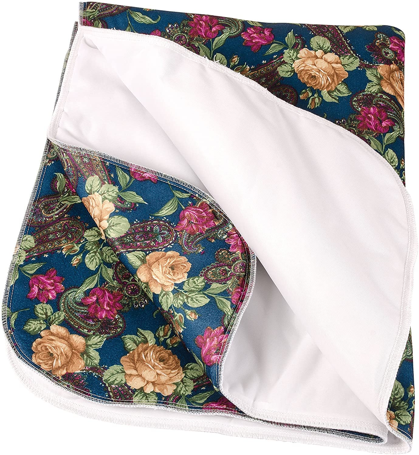 DMI Absorbent Washable Water Resistant Seat Protector Chair and Furniture Protector Pad, Tapestry