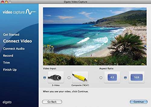 Elgato Video Capture β USB 2.0 Capture Card Device, Easy to Use, Convert Analog to Digital, with VHS VCR TV to DVD Adapter, for Mac, Windows or iPad