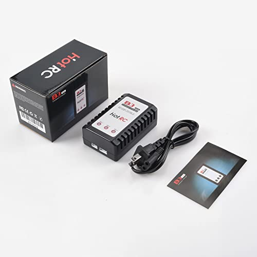 Soshine Smart Airsoft Lipo Battery Charger,2S 3S Cells 10W Balance Lipo Charger for 7.4V 11.1V Airsoft Gun Battery