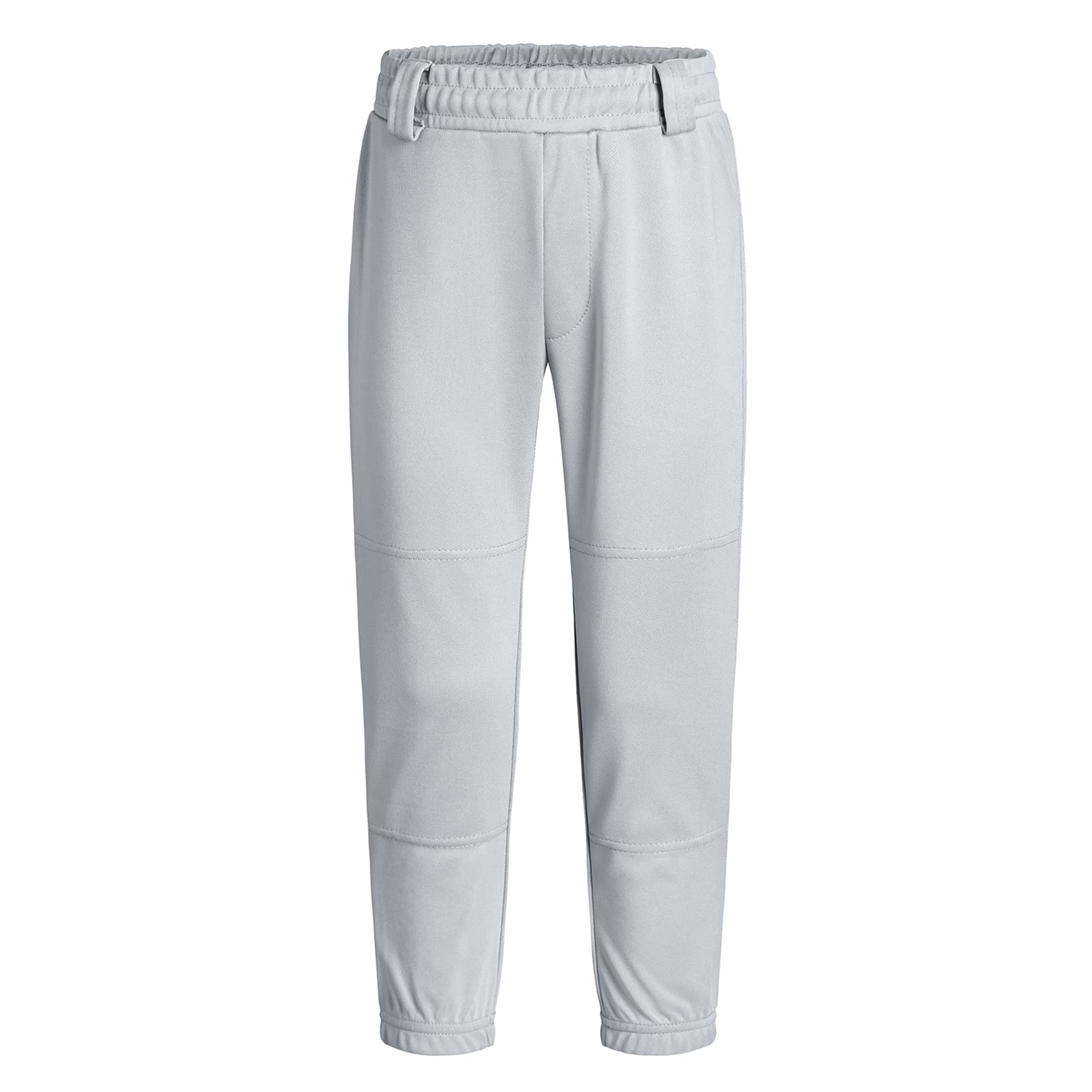 QBK Youth Toddler Baseball Pants Softball Pants Kids Tee Ball Pants for Boy Girl 2T-17Years(Grey 6T)