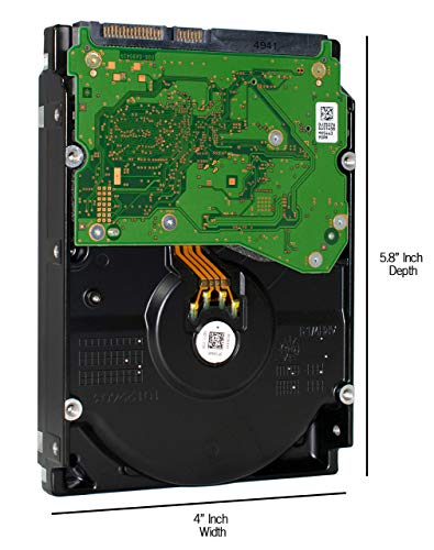 HGST - WD Ultrastar DC HC520 HDD | HUH721212ALE600 | 12TB 7.2K SATA 6Gb/s 256MB Cache 3.5-Inch | ISE 512e | 0F30144 | Helium Data Center Internal Hard Disk Drive (Renewed)