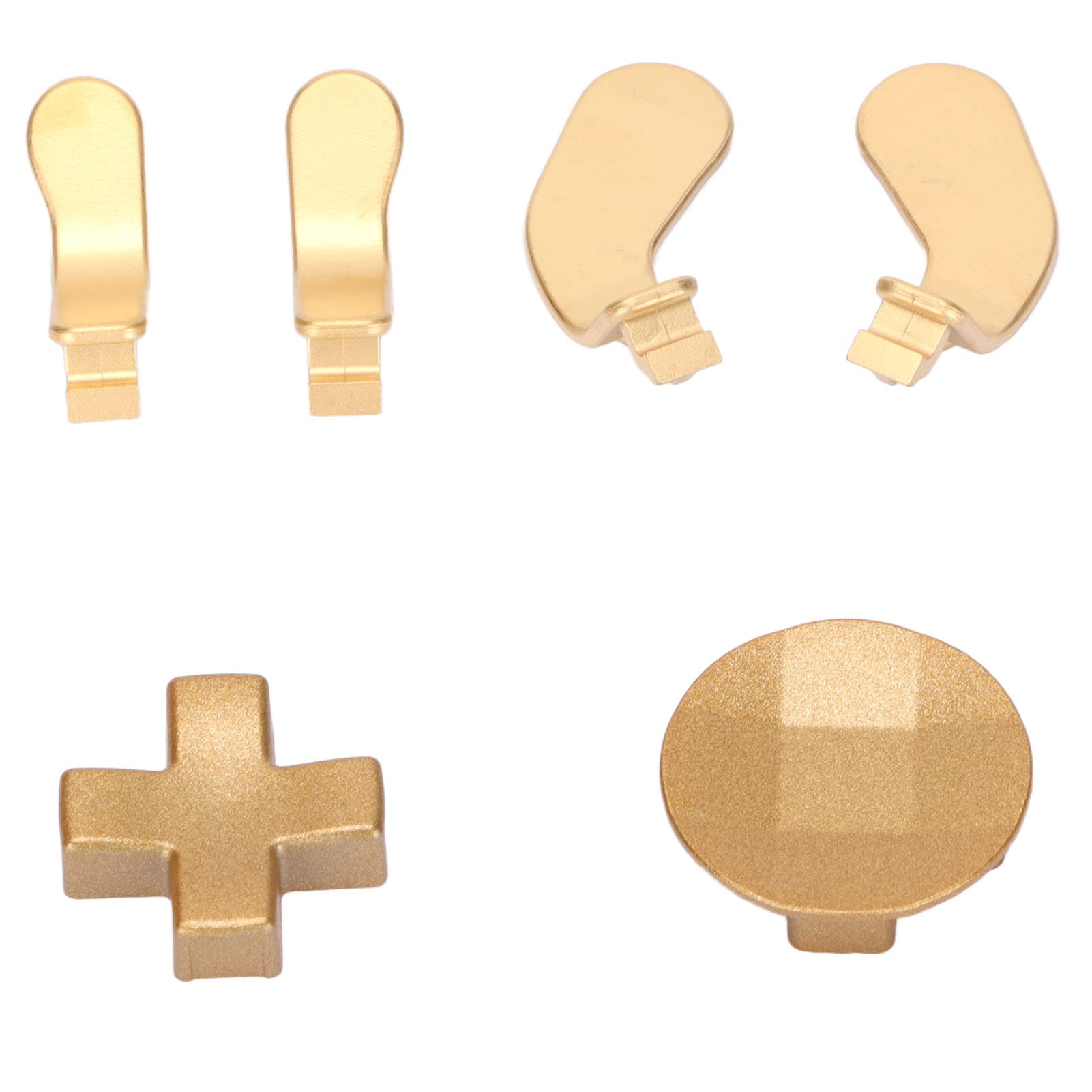 DAUERHAFT Trigger Paddle D Pads, Yellow Trigger Paddles and D Pads for Xbox One Elite Series 2