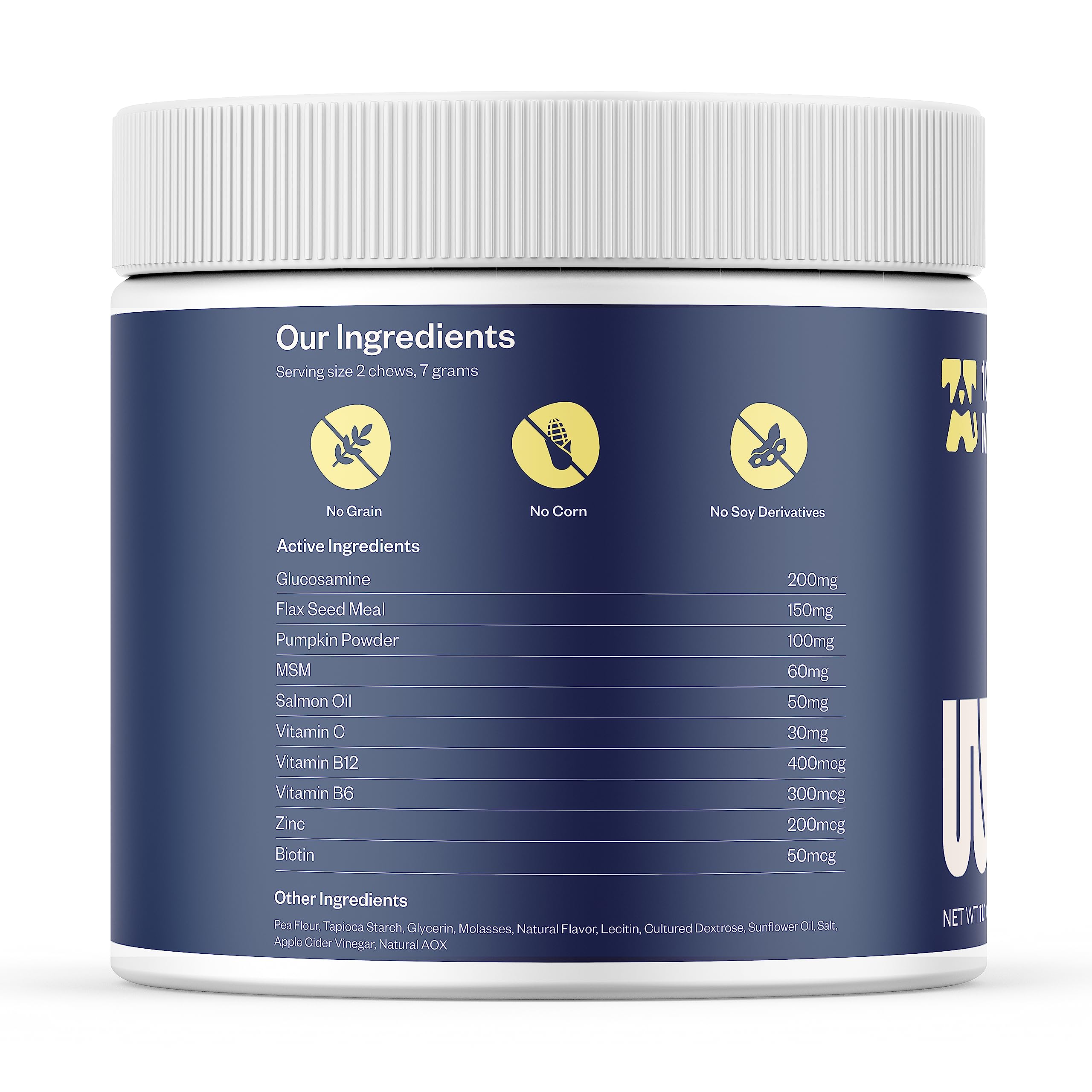 Willo All-in-1 Multifunctional Supplements for Dogs - with Glucosamine, Omega 3's, Essential Vitamins | Joint Support, Gut & Immune Health, Skin & Coat, Heart Health | 90 Soft Chews