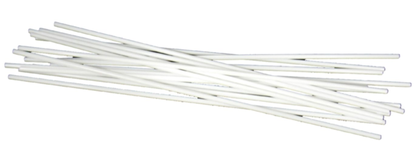 Extra Long 18" White Plastic Drinking Straws- Pack of 200