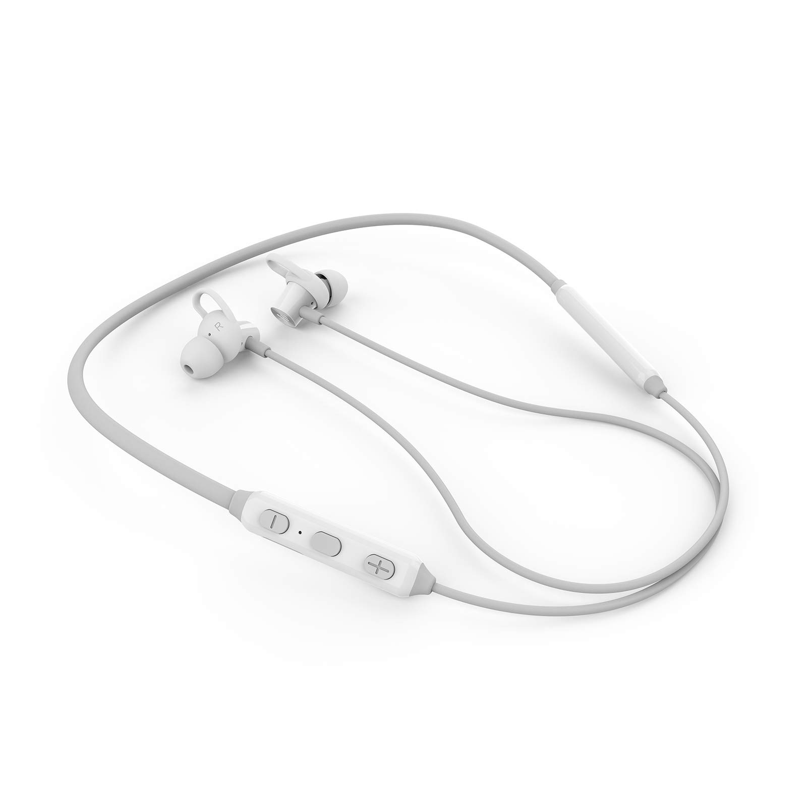 Edifier W200BT Bluetooth Headphones, Bluetooth 5.0 7 Hours Playback Wireless Sports Earphones, IPX5 Sweat and Water Resistant, CVC Noise Cancelling mic, White