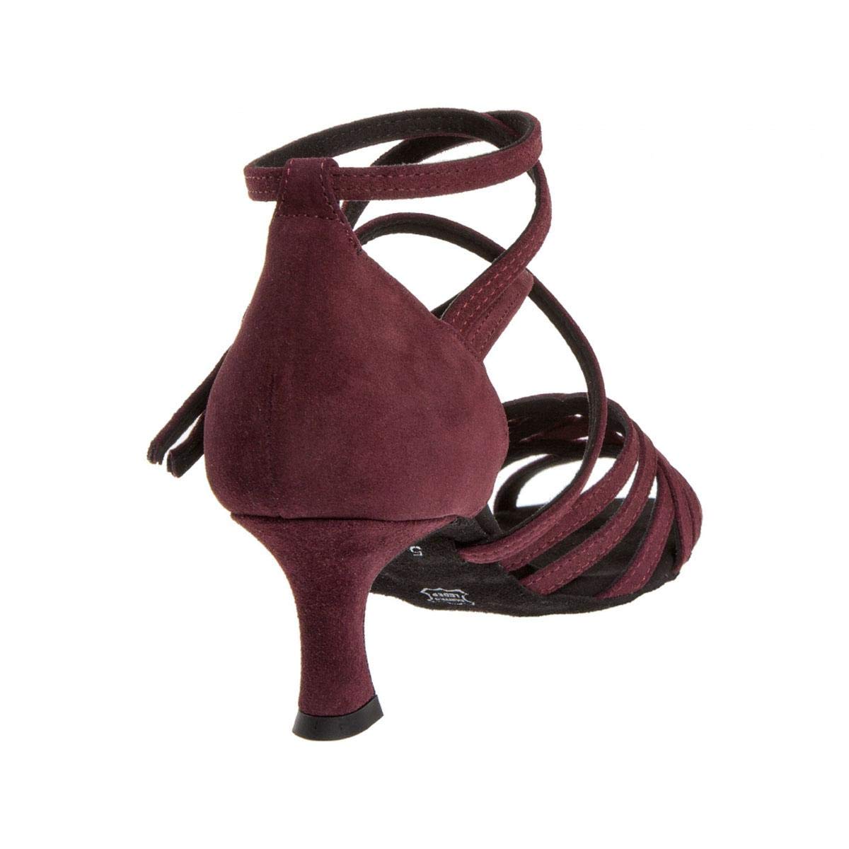 Diamant Ladies Dance Shoes 108-077-132 - Size: UK 5 Bordeaux