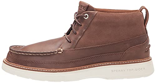 Sperry Men's A/O PLUSHWAVE Lug Chukka Boot, Brown, 10