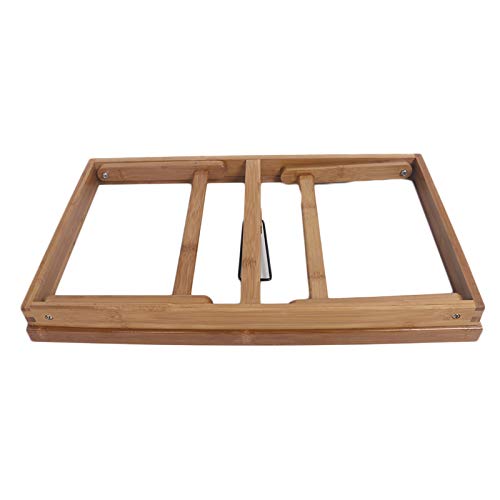 KTY Table Top Adjustable Dining-Table Wood Color & White Plank
