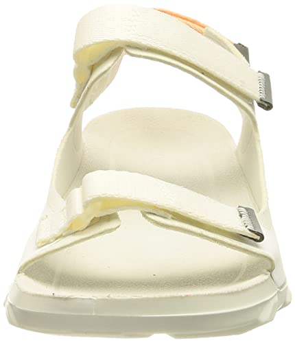 ECCO Women's MX ONSHORE 3-Strap Water Friendly Sport Sandal, White/White, 11-11.5