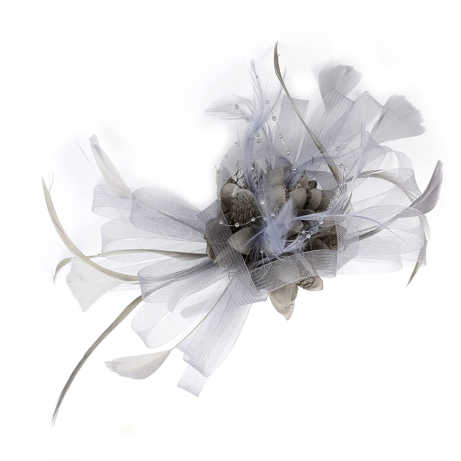FAIRY COUPLE Women's Fascinators Hat Derby Style Bridal Shower Tea Party Headwear Green