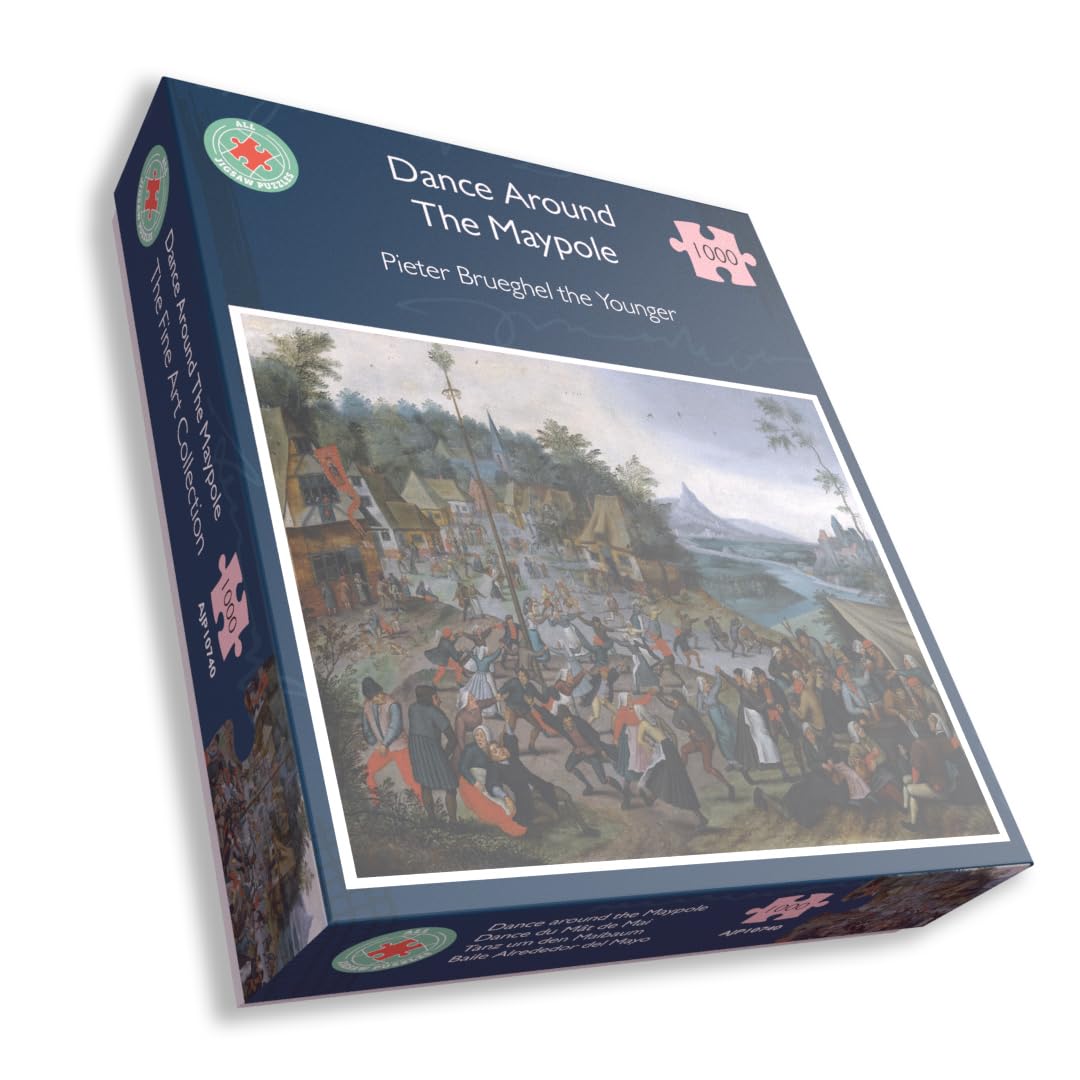 Dance Around The Maypole - Pieter Brueghel The Younger 1000 Piece Jigsaw Puzzle