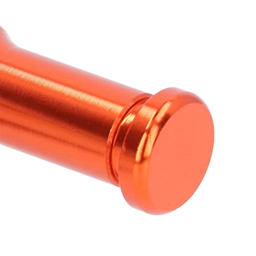 LIZEALUCKY Retro Bath Towel Hooks Aluminum Towel Hook Heavy Duty Wall Coat Hanger for Balcony Kitchen for Bathroom Kitchen Garage Hotel (Orange)