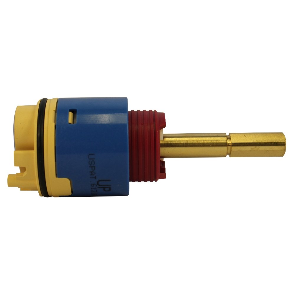 Danco 10670 Cartridge, For Use With Aqua source/Glacier Bay Single Handle Faucets, Plastic, No Size, Brass