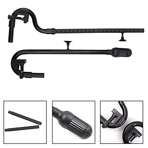 MiOYOOW Aquarium Water Inlet Outlet Tube Kit, Fish Tank Water Pipe Fittings Aquarium Canister Filter Inflow Outflow Kit for 302B 303B 402AB 403AB Filter, Inner Dia 16 mm Outer Dia 22mm