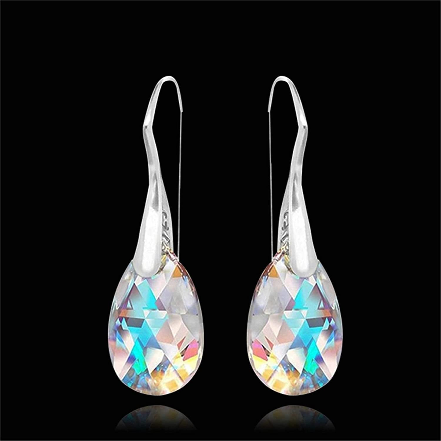 Dangle Earrings for Women Crystal Dangle Drop Earrings Colorful Crystal Earrings for Girls Professional and Fashion