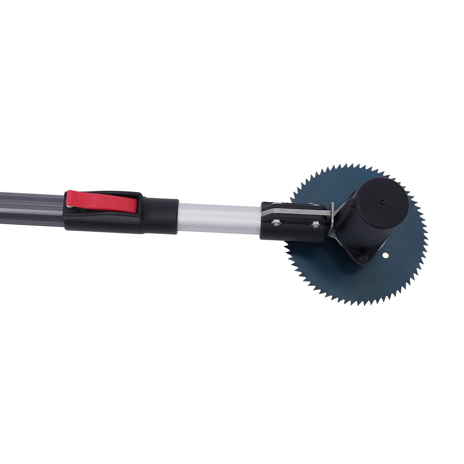 Cordless Electric Pole Saw, 40W Lightweight Hedge Trimmer, 12000 rpm, Adjustable Pole, Suitable Branch Diameter Within 5mm/0.98inch, Orange