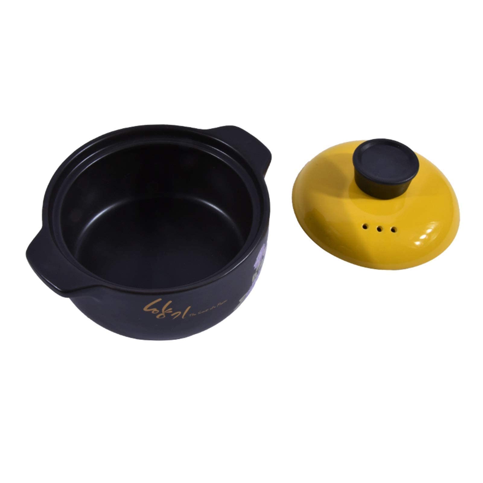 NESKX Ceramic Cooking Pot Cast Iron Pot with Lid Professional Lead Free Cooking Tagine,30Cm Cooking Tagine for Different Cooking Styles,Cast Iron Best Gift Casserole Pan