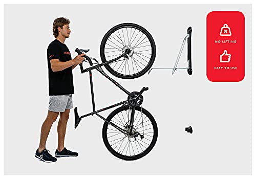 Steadyrack Bike Racks - Classic Rack - Wall Mounted Bike Rack Storage Solution for your Home, Garage, or Bike Park